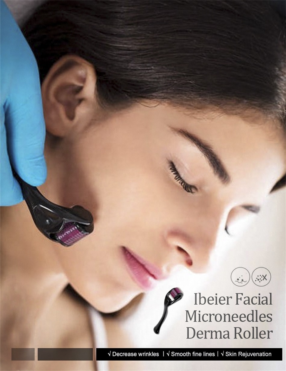 Best Titanium Microneedling Dermal Rolling System for Facial - Ibeier ...