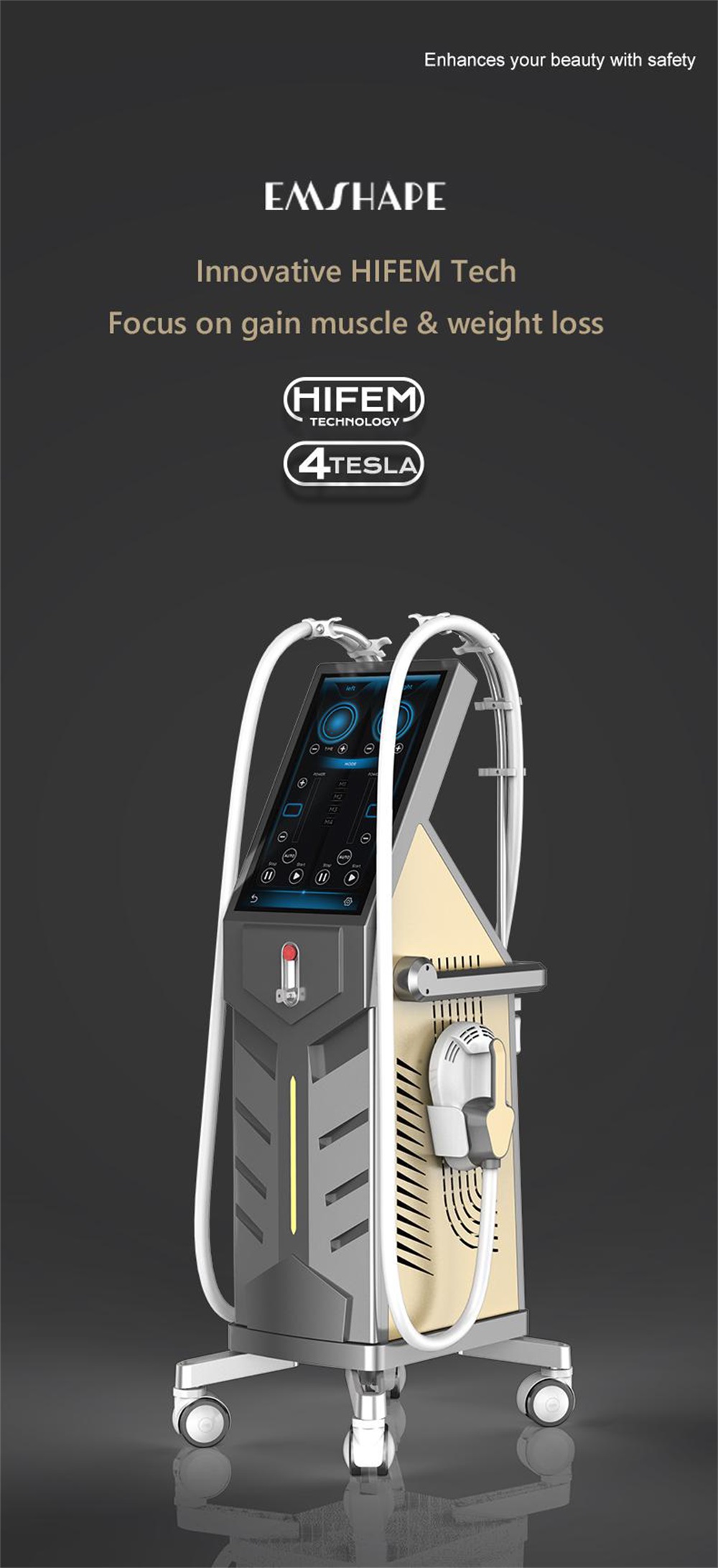 Buy Neo Emsculpt Machine Muscle Builder Online - Ibeier Technology