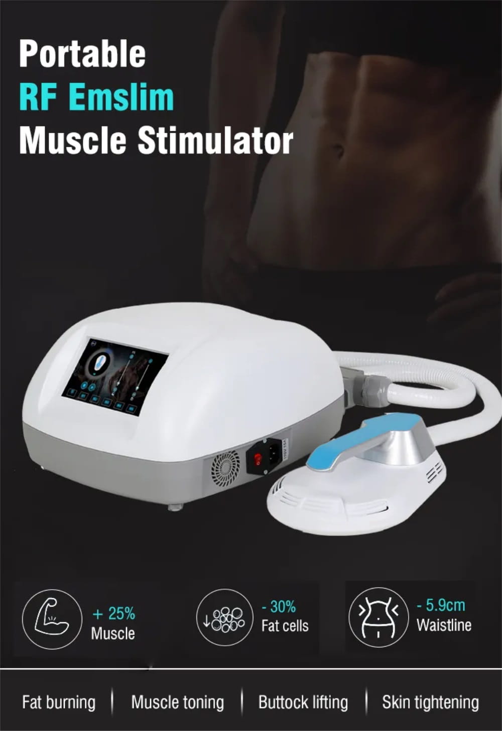 Portable Home Use Slim Beauty Emsculpt Machine - Ibeier Technology